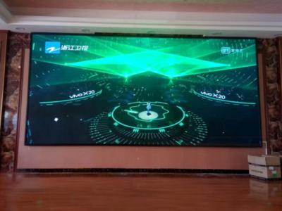 Cina La fase LED scherma P3 1920 gabinetto che di servizio 576x576mm della parte anteriore di hertz il piccolo colore pieno del passo HD muore fusion d'alluminio in vendita