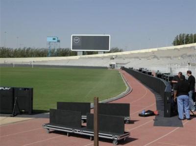 중국 축구 경기장 주변적 디스플레이 960x960mm 상자   주도하는 비디오 화면 임대 방수 IP65 SMD 1R1G1B 판매용