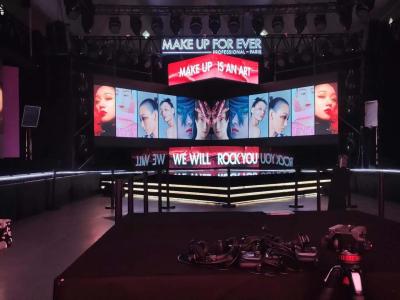 China HD Effect Rental Indoor Led Video Wall Screen P3.91 For Exhibition Concerts,500x500mm,nova system,1920hz refresh rate for sale