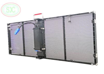 China Transparent indoor P 3.91-7.82 LED display transparency 70% for advertising for sale