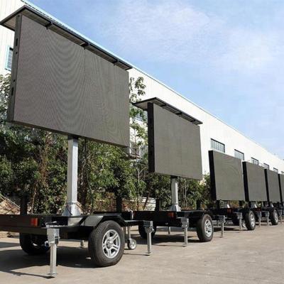 China Outdoor P6 Advertising Mobile LED Screen Waterproof Vehicle/Van/Truck Mounted LED Billboard for sale