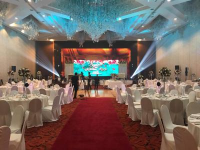 China HD Indoor panel P4 SMD2121 512x512mm die casting aluminum cabinet rental full color led display screen for led video wal for sale