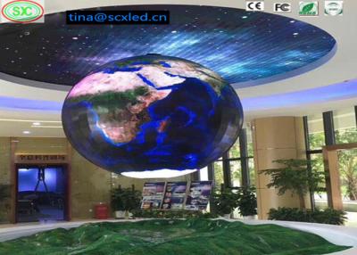 China Full Color 360 Degree Cylinder LED Display Outdoor Column Curve Screen Advertising Billboard for sale
