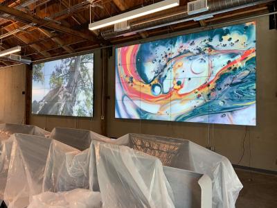 Cina Modulo a LED indoor RGB SMD P4 con 320 x 160 mm Dimensione per display a LED a colori interiori P4 in vendita