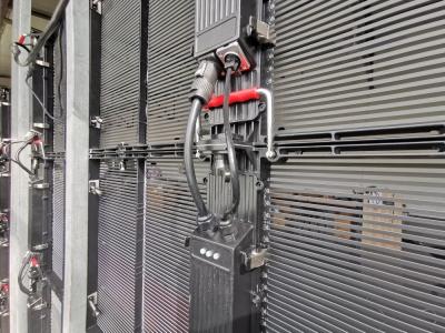 China High Brightness Transparent LED Panel , Full Color Signage SMD2121 for sale