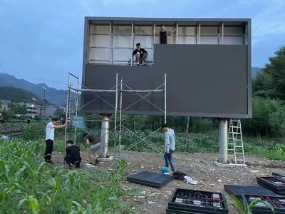 중국 야외 풀 컬러 LED 디스플레이 모듈 P6mm RGB SMD 광고용 높은 밝기 LED 패널 화면 광고 디스플레이 판매용