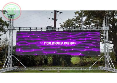 China P10 Full Color High Definition Football Game Stadium LED Panfletos de publicidade à venda