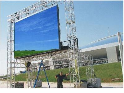 Cina P3.91 Cartellone esterno 5000 Nits Luminosità 500*500mm 1R1G1B in vendita