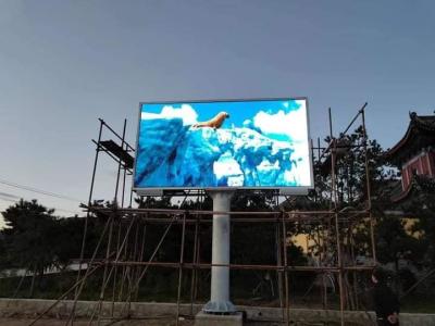 China Fixed Install Outdoor Full Color LED Display P10 P8 P6 P5 with High Brightness SMD3535 LED Chips for Advertising Screen for sale