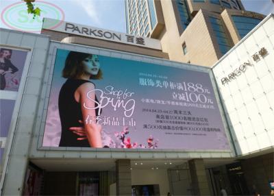 China Asynchronous system outdoor P6 LED display play 3D videos for commercial advertising for sale