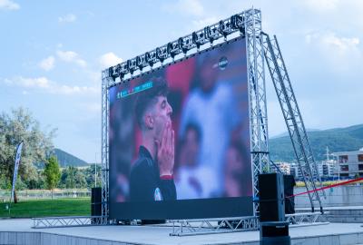 Κίνα το πλαίσιο χάλυβα καθόρισε εγκαταστάσεων 10000nits την έξοχη φωτεινή Nationstar SMD πλήρη επίδειξη σημαδιών χρώματος P8 υπαίθρια διαφήμιση οδηγημένη προς πώληση