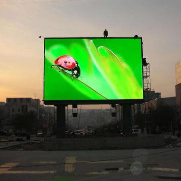 China High Brightness P10 Led Display Billboard Panels SMD Waterproof IP65 Outdoor P10 Fixed Led Display for Road side Highway for sale