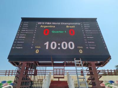 中国 屋外のフル カラーの960 x 960mmの壁に取り付けられた固定広告のLED表示P4 P5 P8 P10をキャビネット サイズ 販売のため