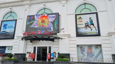 China Ip65 waterproof p10  960X960MM outdoor smd fixed led street advertising screen billboard for sale
