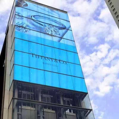 China transparent led film Indoor P3.91 transparent flexible led display hd transparent led display screen for adveertising for sale