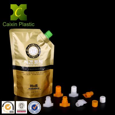 China 13mm Laminated plastic bag with spout for packaging materials for sale