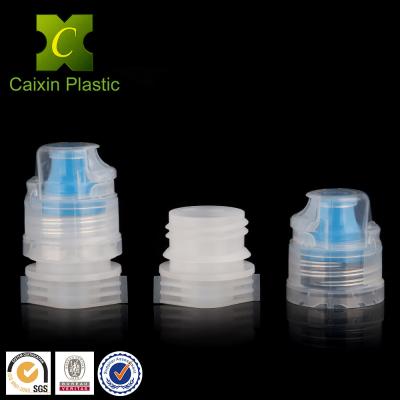 China Plastic Spout Top Cap with Flip Top Cap for Sport Drinking Pouch for sale