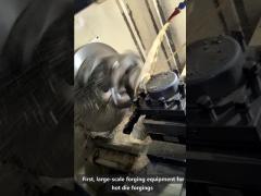 Customized Hot Forged Aluminum Parts Large Gear Manufacturers Forged Custom Forging  Stainless Steel Forging