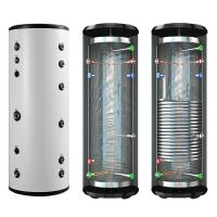 China Customizable Solar System For Heat Pump System Pressurized Hot Water Buffer Tank Storage for sale