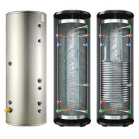 China Customizable Solar System For Heat Pump System Pressurized Hot Water Buffer Tank Storage for sale