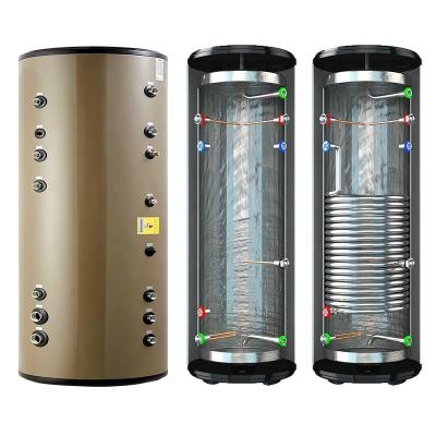 Cina Serbatoio elettrico di acqua calda in acciaio inossidabile 100L 200L 250L 300L 400L 500L per pompe di calore in vendita