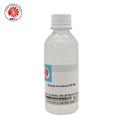 China China manufacturer fabric textile chemical softener silicone oil extract DP-80 for sale