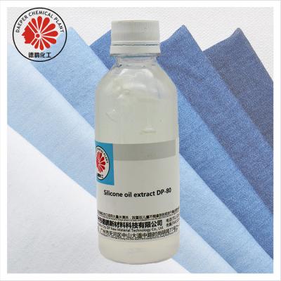 China Manufacture supply organic high concentrated silicone oil extract finishing chemical agent for all kinds of cellulose for sale