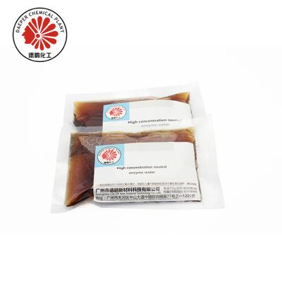 China Factory price biological neutal enzyme water textile auxiliaries wide temperature range and high contrast figure for sale