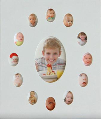 China wholesale MDF photo frame baby photo frame square photo frame home decoration for sale