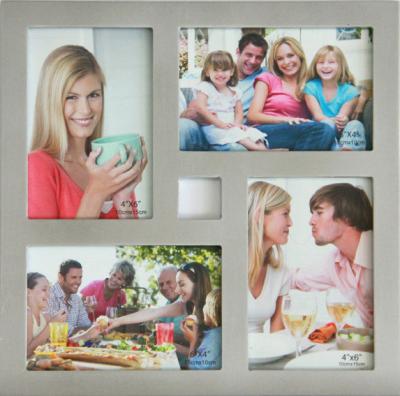 China wholesale wood photo frame silver photo frame multi photo frame home decoration for sale
