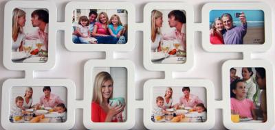 China wholesale wood photo frame white photo frame multi photo frame home decoration for sale