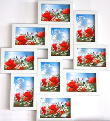 China wholesale PS photo frame white photo frame collage photo frame home decoration for sale