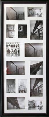 China wholesale PS photo frame black photo frame collage photo frame home decoration for sale