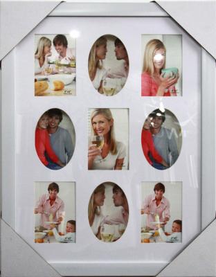 China Wholesale plastic photo frame white photo frame multi photo frame home decoration for sale