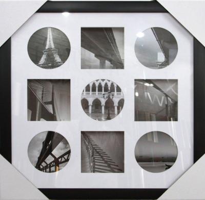 China plastic photo frame photo frame multi photo frame square photo picture frame wholesale for sale
