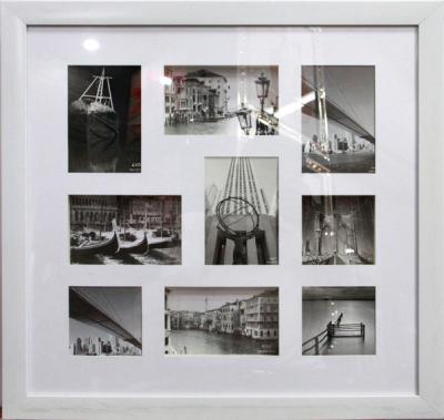 China plastic photo frame 3d photo frame multi photo frame square photo picture frame wholesale for sale
