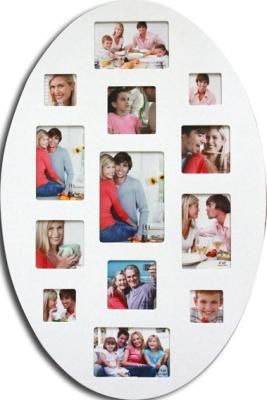 China new style oval photo frame love photo frame wholesale wood photo frame multi photo frame for sale