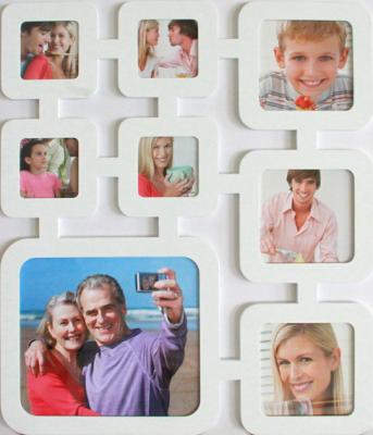 China MDF photo frame love photo frame wholesale wood photo frame multi photo frame for sale