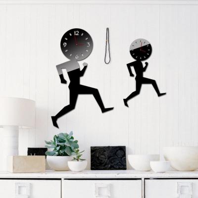China Hot sale 3D Wall Clock mirror acrylic wall clock mirror acrylic wall clock for sale