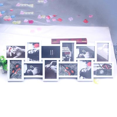 China Chinese Manufacturer Newest design high qualtiy 12 opening plastic collague photo frames for sale