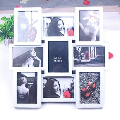 China Chinese Manufacturer hot sale plastic collage photo frame/plastic collage picture frame for sale