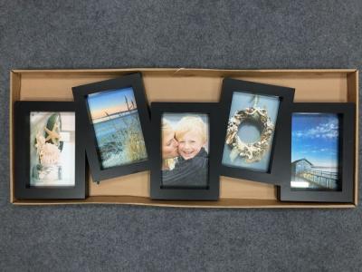 China Chinese Manufacturer  5 opening photo frame wall decoration ps collage picture frame for sale
