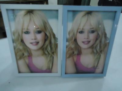 China Cheap Small Picture Photo Frames Colored Plastic Picture Frames MDF Board Photo Frame for sale