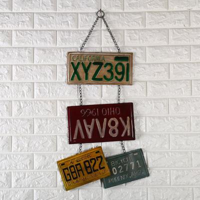 China Promotional high quality creative gif customized cars licences plate photo frame for for advertisement for sale