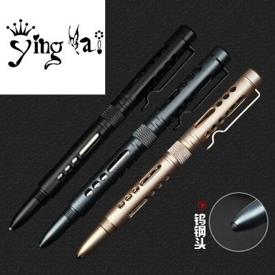 China Wholesale Hot Sale Patent New Tungsten Steel Tactical Pen Multifunctional Hollow out Self Defense Pen for sale
