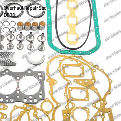 Cina DB33 Overhaul Repair Kit Cylinder Liner Piston Kit Gasket Kit Valve Seat Guide Main Bearing Con Rod Bearing For Doosan in vendita