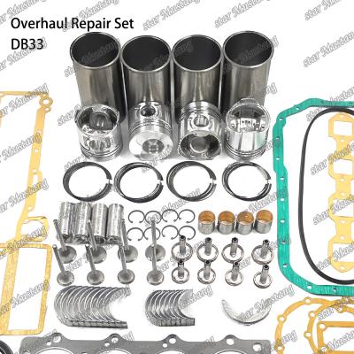 Cina DB33 Overhaul Repair Kit Cylinder Liner Piston Kit Gasket Kit Valve Seat Guide Main Bearing Con Rod Bearing For Doosan in vendita