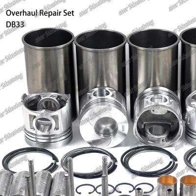 Cina DB33 Overhaul Repair Kit Cylinder Liner Piston Kit Gasket Kit Valve Seat Guide Main Bearing Con Rod Bearing For Doosan in vendita