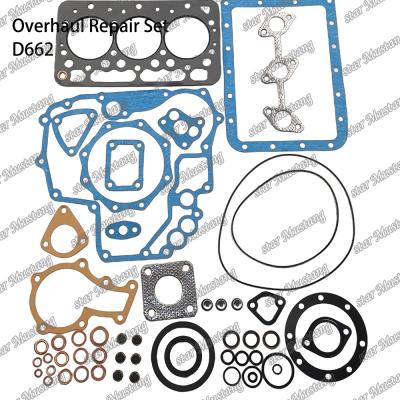 Cina D662 Overhaul Repair Kit Cylinder Liner Piston Kit Gasket Kit Valve Seat Guide Main Bearing Con Rod Bearing For Kubota in vendita