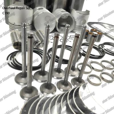 Cina C190 Overhaul Repair Set Cylinder Liner Piston Kit Gasket Kit Valve Seat Guide Main Bearing Con Rod Bearing For Isuzu in vendita